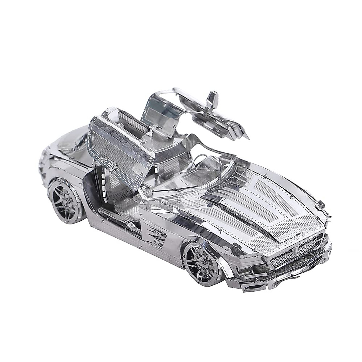 PINCUR 3D Metal Puzzle for Adults Teenagers Age 14+ Butterfly Wings Sports Car Model Assembly Teenagers Toys