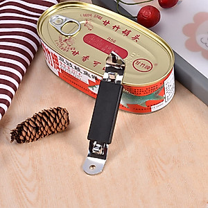 GUITU Magnetic Multifunctions Bar Tool for Camping Traveling Pull Tabs Stainless Steel Home Suplies Kitchen Gadget Can Opener Bottle Opener(1pcs)