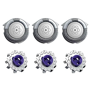 NEW! Premium Replacement Heads/Blades/Cutters for Norelco HQ8 PT720 PT724 PT730 AT810 AT830 HQ6090 7800XL HQ8160 8890XL HQ9160 Electric Shaver Razors (Old version)