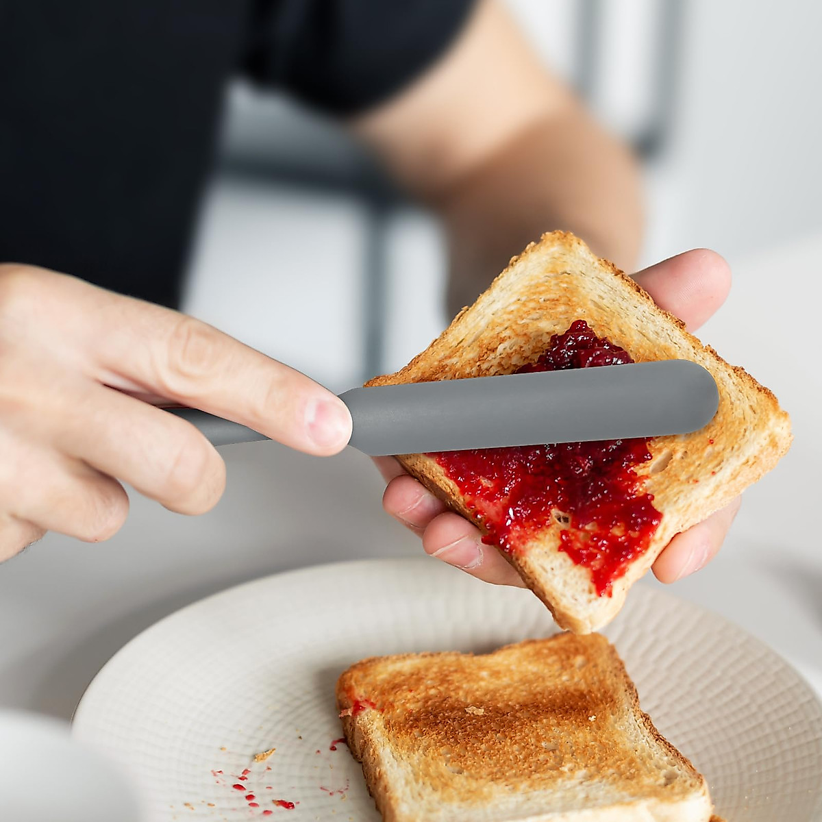 Baking Spatula for Cake and Butter Non Stick Flexible Turner for Cooking and Baking Essential Kitchen Utensil for Sourdough Bread Baking Supplies