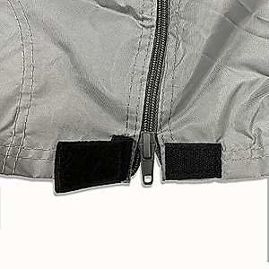 SavvyCraft Premium Travel Trailer RV Cover, Waterproof Tear-Resistant Windproof Camper Cover with Access Panels Fits 20'-22'