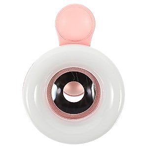 Macro Lens for Phone Cell Phone attachments Clip on for Camera Phone Camera Light Phone Light Clip Phone for Photography Phone Camera Macro for Phone Color abs Lamp for Manicure