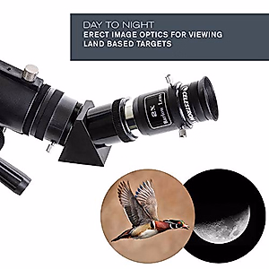 Celestron - 70mm Travel Scope DX - Portable Refractor Telescope - Fully-Coated Glass Optics - Ideal Telescope for Beginners - BONUS Astronomy Software Package - Digiscoping Smartphone Adapter