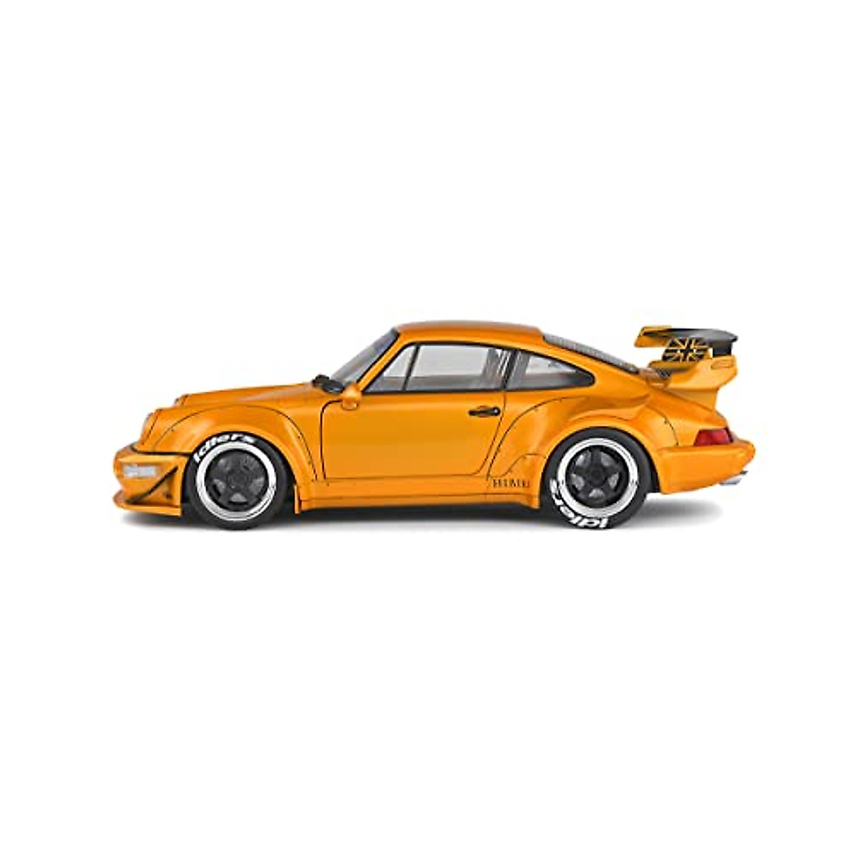 Solido S1807501 1:18 2011 RWB 964-Orange Porsche Collectible Miniature car, Orange