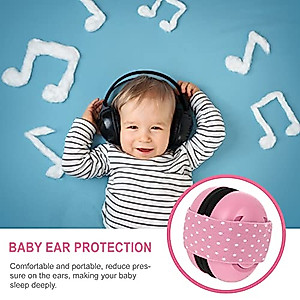 Noise Canceling Headphones Baby Headphones Baby Noise Cancelling Headphones Baby Ear Adjustable Noise Cancelling Baby Ear for Infant Newborn Ear Noise Canceling Headphones Baby Headphones