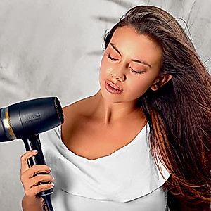 Hot Tools Pro Artist Black Gold Quietair Power Dryer | Powerful Zen Drying Experience