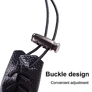 MiOYOOW Archery Glove, Adjustable Portable Three Finger Gloves Archery Accessories for Recurve Compound Bow