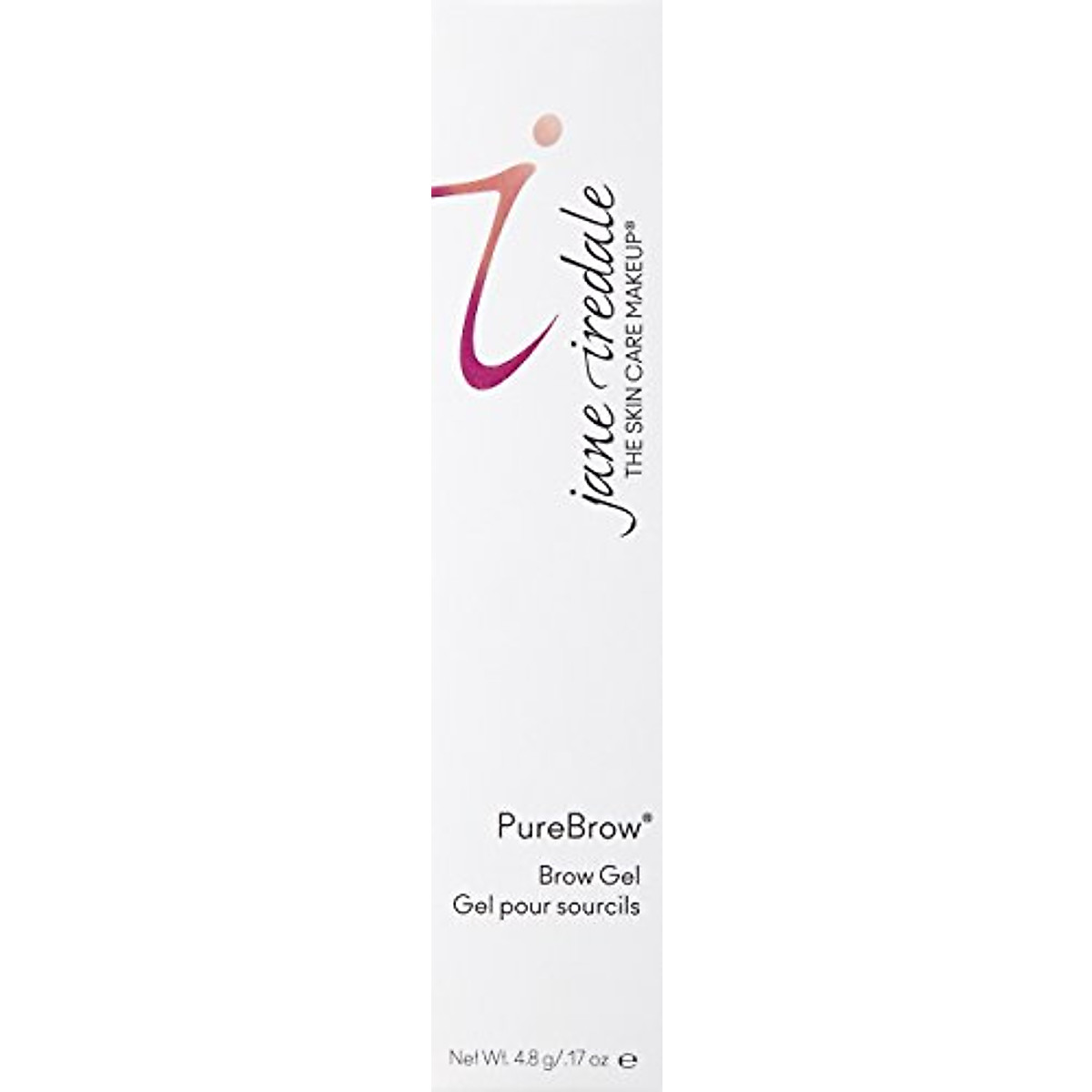 jane iredale Clear Purebrow Brow Gel, Clear, 0.17 oz
