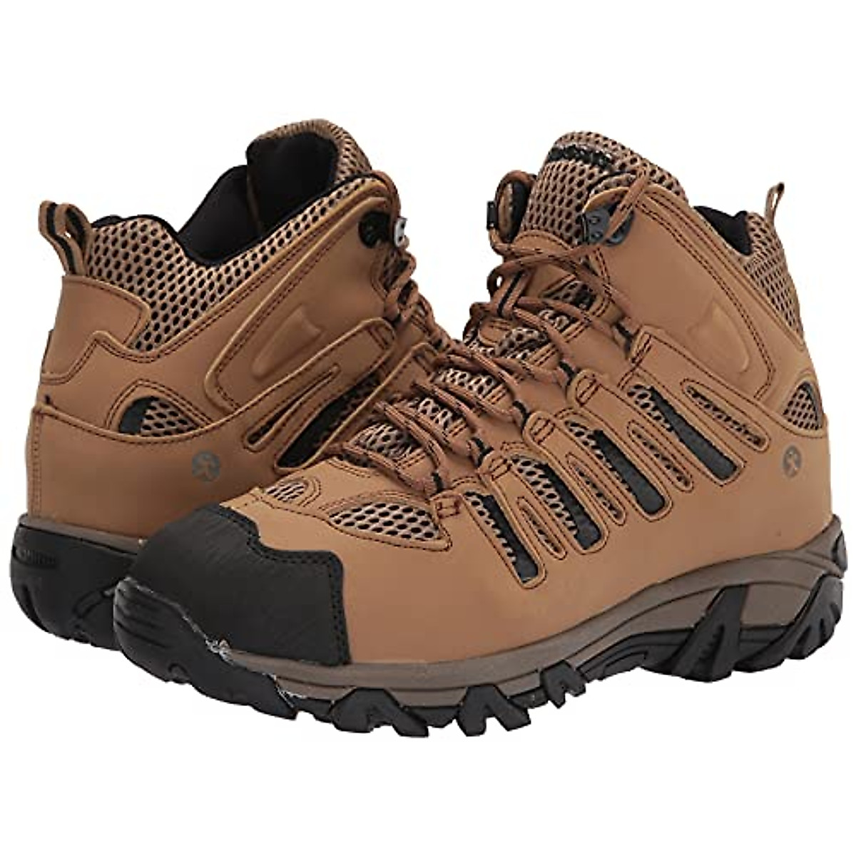 Northside Men's Mid Stimson Ridge Waterproof Hiking Boot, Tan, 7.5