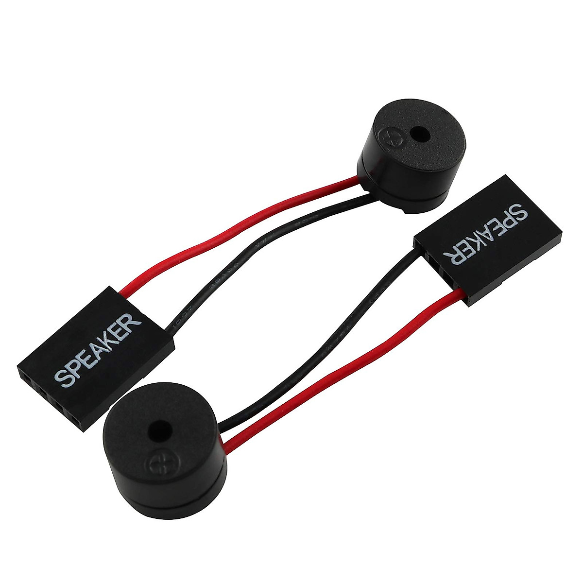 AXLIZER 2PCS PC Motherboard Internal Speaker, Computer Motherboard Built-in Speaker, Motherboard Buzzer, Alarm Buzzer, Computer Box Speaker