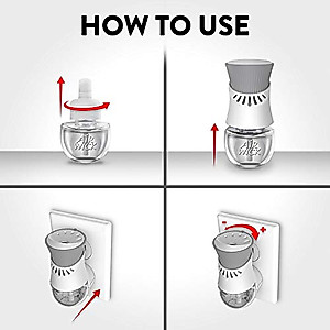 Air Wick Plug in Scented Oil Starter Kit with Tree and Reindeer Free Decorative Warmer + 2 Refills, Woodland Pine, Fall Scent, Fall Spray, (2x0.67oz), Essential Oils, Air Freshener