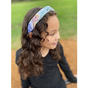 LUV HER Disney Frozen 2 Elsa Knot Headband with Diamond - Headbands For Girls - Hair Accessories For Her