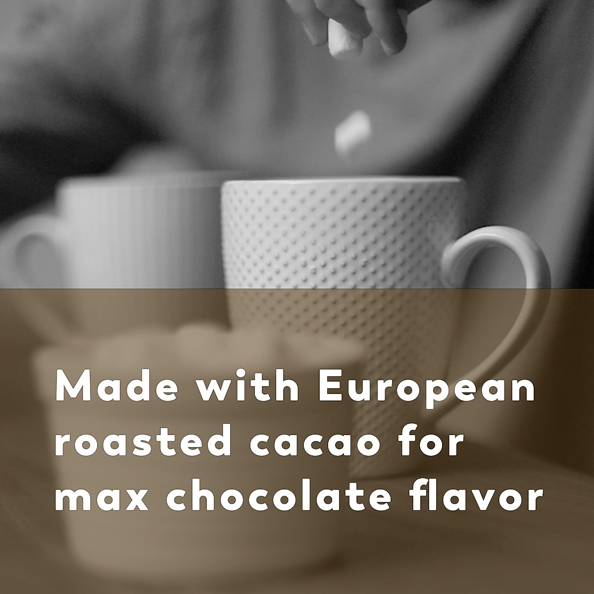 Cocoa Metro Organic Belgian Hot Drinking Chocolate (3-Pack), organic hot chocolate with chunks of rich chocolate, European cacao roasting brings out fullest chocolate flavor, Non-GMO hot cocoa, Not formulated for health benefits but for best chocolate fla