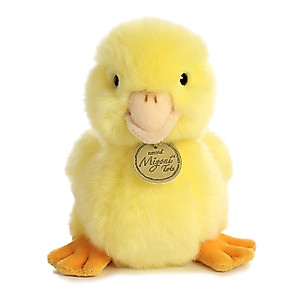 Aurora® Adorable Miyoni® Tots Duckling Stuffed Animal - Lifelike Detail - Cherished Companionship - Yellow 7.5 Inches