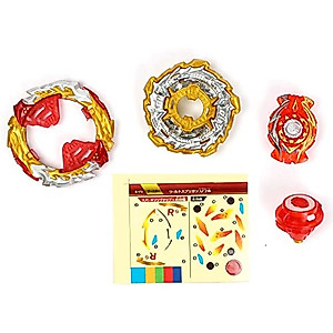 TheJD Super King B-172 Booster World Spriggan .U'2B Set High Performance Battling Tops (Include Two-Way Launcher)