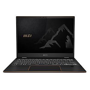 MSI Summit E13FlipEvo A11MT-242 Summit E13 Flip Evo 13.4" FHD+ Laptop (i7-1195G7, 32GB RAM, 1TB SSD) Black
