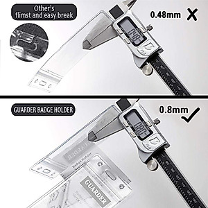 COOKOOKY Lanyard with id Holder Cute lanyards for Women Men Neck Lanyard for Keys id Badge Holder (Black marble)