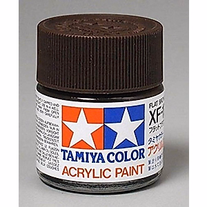 TAMIYA America, Inc Acrylic XF10 Flat, Brown, TAM81310