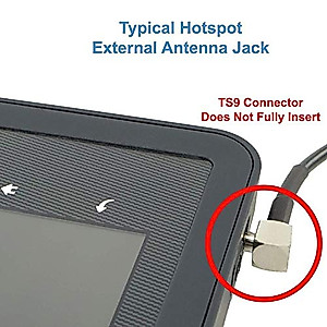 10dBi External 4G LTE 5G Dual TS9 Magnetic Antenna for Netgear AT&T Nighthawk M6 MR6110 MR6500 M5 MR5100 MR5200 M1 MR1100 Verizon Jetpack 8800L MiFi Hotspots Netgear LB1120 Router, Slinkdsco