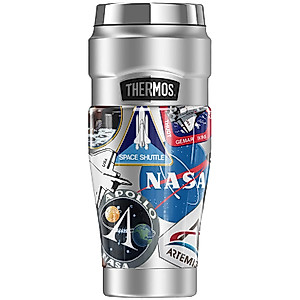 THERMOS Nasa Nasa Misc Stickers STAINLESS KING Stainless Steel Travel Tumbler, Vacuum insulated & Double Wall, 16oz