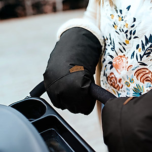 JJ Cole Bundle Me Bundlemitts, Cozy Gloves, Hand Mittens, Attaches to Stroller