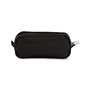JanSport Large Accessory Pouch - Secure Storage Space for Pens, Power Cords, Pencil Case, Ideal For Everyday Essentials, 1.3L, Black