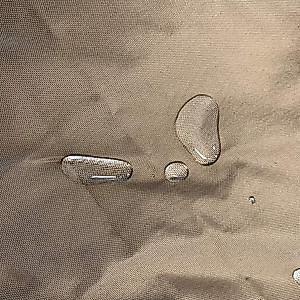 SORARA Patio Sofa Cover - Single Seater Outdoor Sofa Cover, Waterproof Lounge Porch Lawn Patio Furniture Covers, 34" W x 34" L x 36" H, Khaki