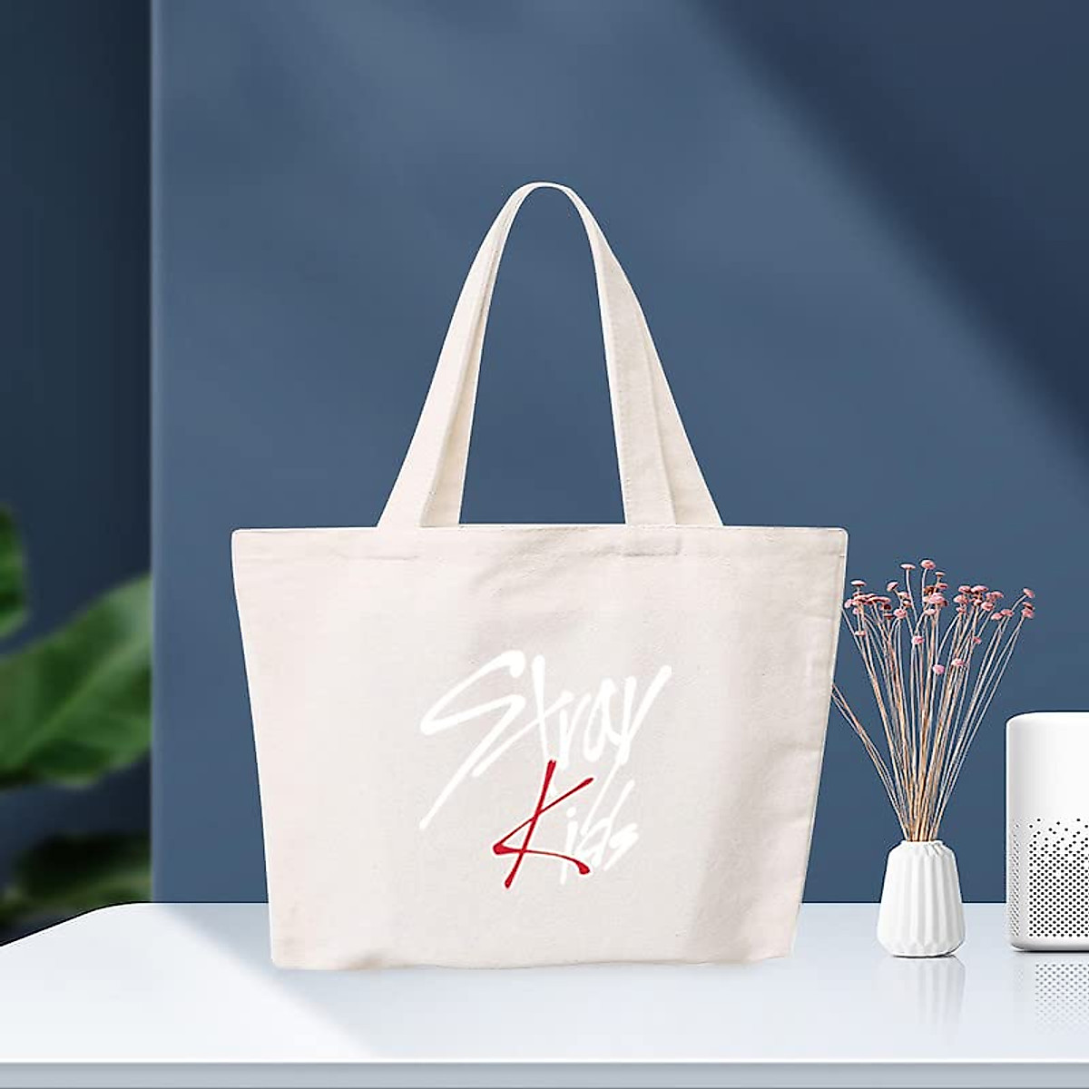 Kpop Merchandise Canvas Shoulder Bag, Hobo Crossbody Handbag Casual Tote bag for Girls Women Gifts（Q）