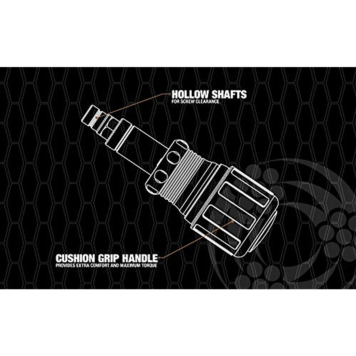 Southwire NDS5N1; 5 IN 1 STUBBY NUT DRIVER(TRI)