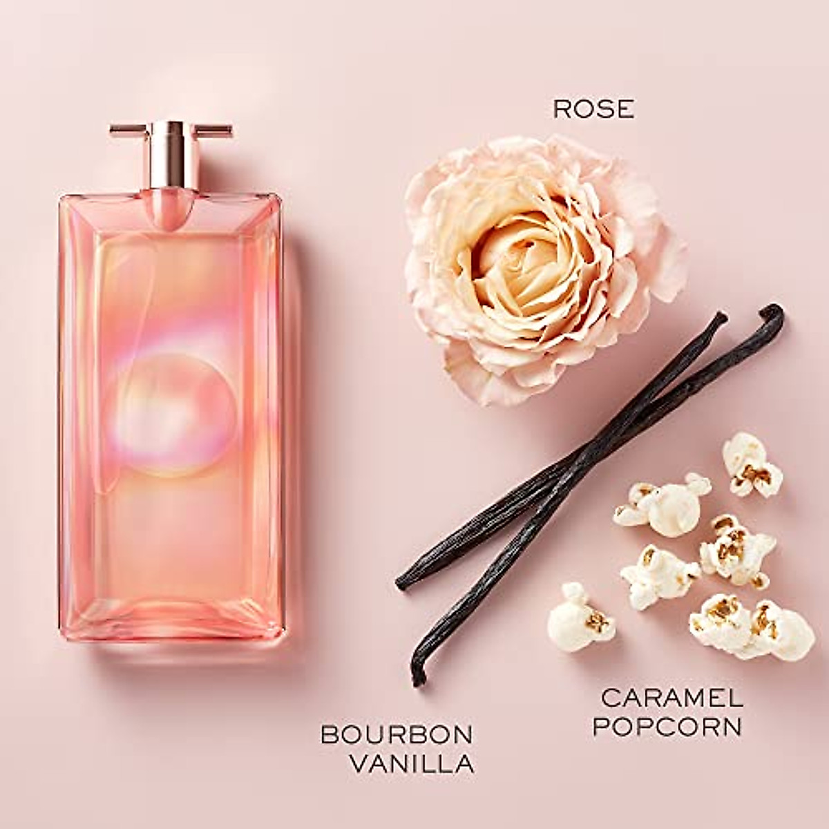Lancôme​ Idôle Nectar Eau de Parfum - Long Lasting Fragrance with Notes of Bright Florals & Warm Vanilla - Sweet & Floral Women's Perfume - 0.34 Fl Oz