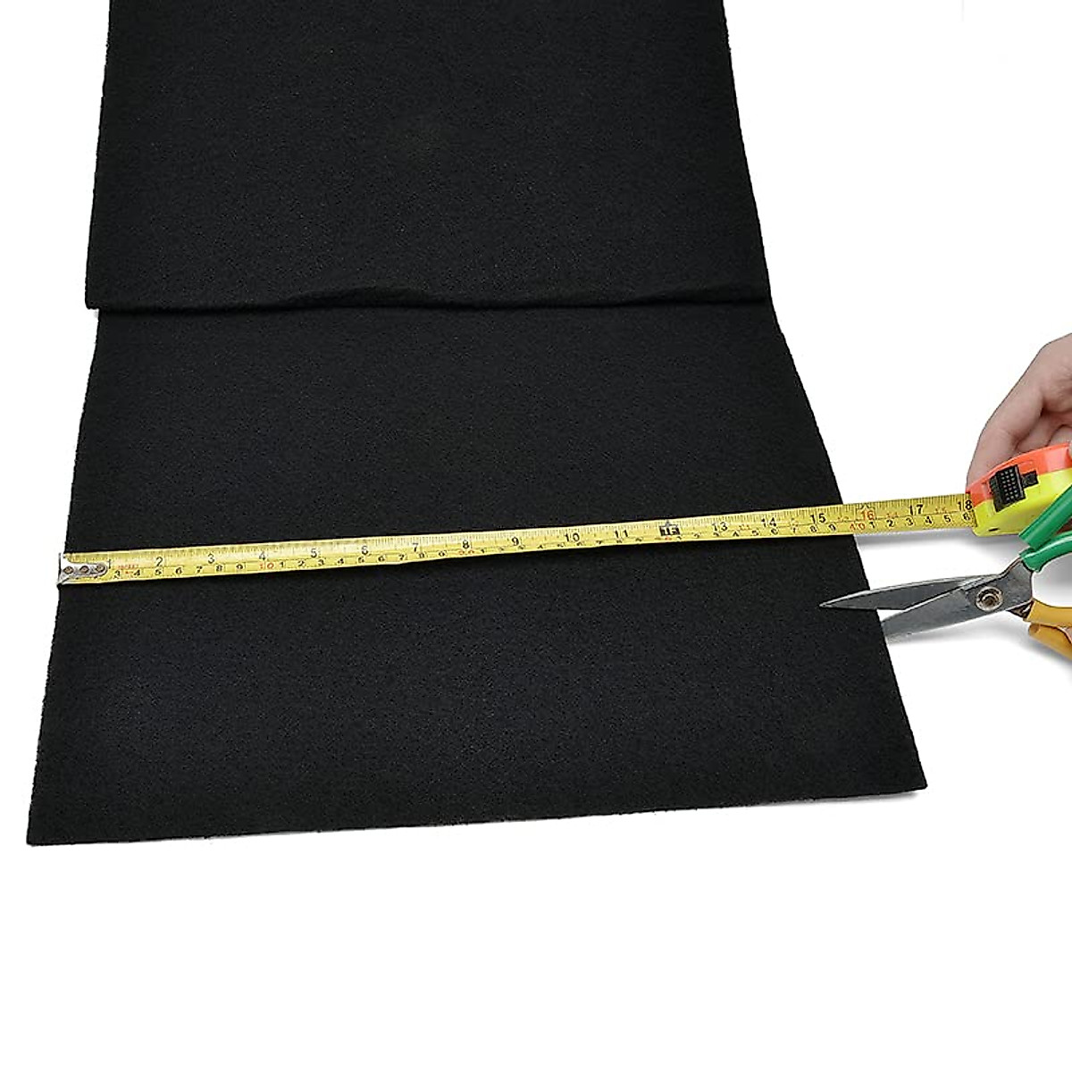 99JGDAX Carbon Fabric Filter Replacement Cut To Fit Charcoal Hepa AC Vent Filter Activated Carbon Air Filter Fabric Sheet Carbon Pad 16 x 48 inch