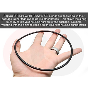 Captain O-Ring - Replacement O-Rings for Whirlpool WHKF-DWHBB (WHKF-C9) & American Plumber W10-PR (W10-OR) (3 Pack)