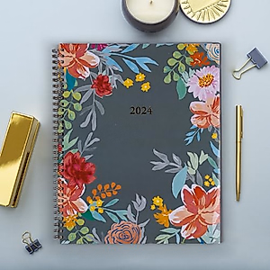 Blue Sky 2024 Weekly and Monthly Planner, January - December, 8.5" x 11", Frosted Cover, Wirebound, Sophie (144731)