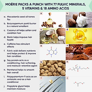 Moerie Hair Growth & Repair Mask - Restorative, Vegan-Friendly Treatment for Longer, Thicker, Fuller Hair - 100ml