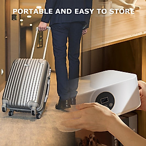 Ljusved Portable Clothes Dryer - Mini Portable Dryer Machine for Laundry Apartments and Travelling, Hotel Room