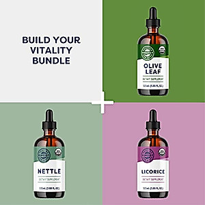 Vimergy USDA Organic Milk Thistle Extract, 57 Servings – Healthy Liver Support Supplement Drops – Liquid Milk Thistle Tincture – No Alcohol Added - Non-GMO, Vegan & Paleo (115 ml)