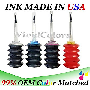 Premium Refill Ink Kit for HP Printer Ink Cartridge 910 910XL Ink Cartridge Work for OfficeJet 8020 OfficeJet 8022 OfficeJet 8025 OfficeJet 8028 OfficeJet 8035 Printer KCMY