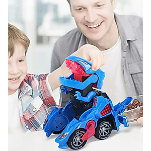 Transformer Toys for 3 4 5 Year Old Boys, Dinosaur Toys for 3-6 Year Old Boys Toys Dinosaurs Toy Car，Christmas Birthday，Dino Toy Cars Birthday Gifts for Toddlers Boys Girls