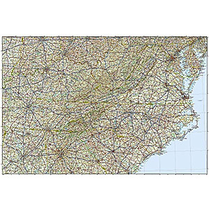 United States, Southeast Map (National Geographic Adventure Map, 3126)