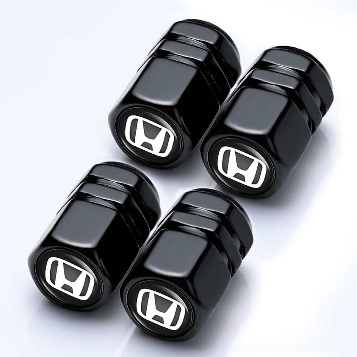 Moptrek ve Caps for Honda Accord Civic Fit CRV Pilot EX CR-V EX-L Touring Pilot,Car Tire Dus Garden Sculpture Outdoor Decoration