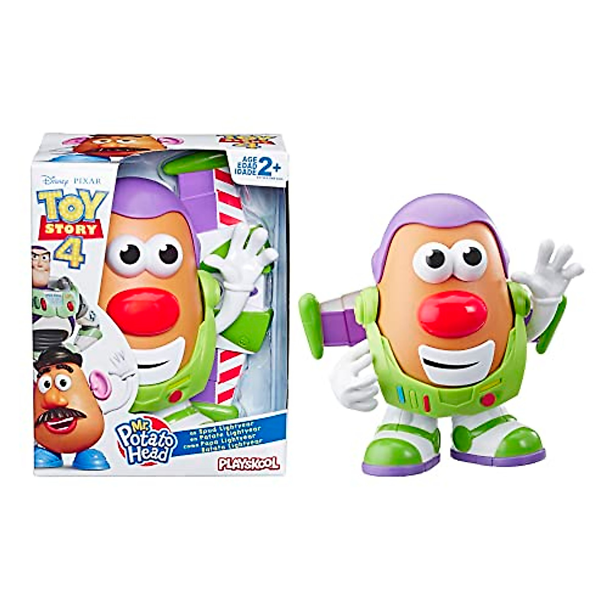 Mr Potato Head Disney Pixar Toy Story 4 Spud Lightyear Figure Toy for Kids Ages 2 & Up
