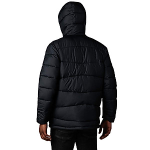Columbia Men's Fivemile Butte Hooded Jacket, Black, XX-Large