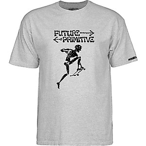 Powell Peralta Skateboards Future Primitive T-Shirt Athletic Heather XX-Large