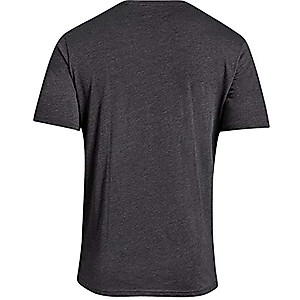 Under Armour mens Global Foundation Short-sleeve T-shirt , Charcoal Medium Heather (019)/Black , XX-Large