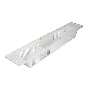 KidCo S372 Bath Storage Basket - Baby Bathtub Organizer (White)