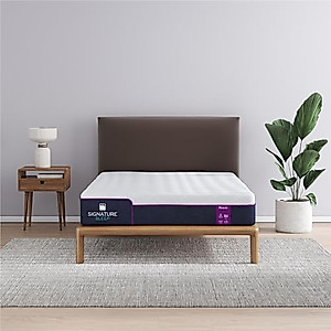 Signature Sleep Memoir 10 Inch Memory Foam Box, Medium, Certipur-US and Oeko-TEX Mattress, Queen, White