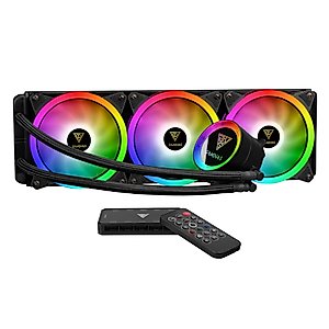 GAMDIAS Raff.Liquid CHIONE P2-360R 4*Fan RGB Remote Control + SYNC Software