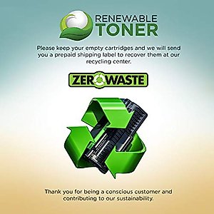 Renewable Toner Compatible Lexmark 521 High Yield Replacement for Lexmark 521X 52D1X00 MS710dn MS811n MS811dn MS811dtn MS812de MS812dn MS812dtn