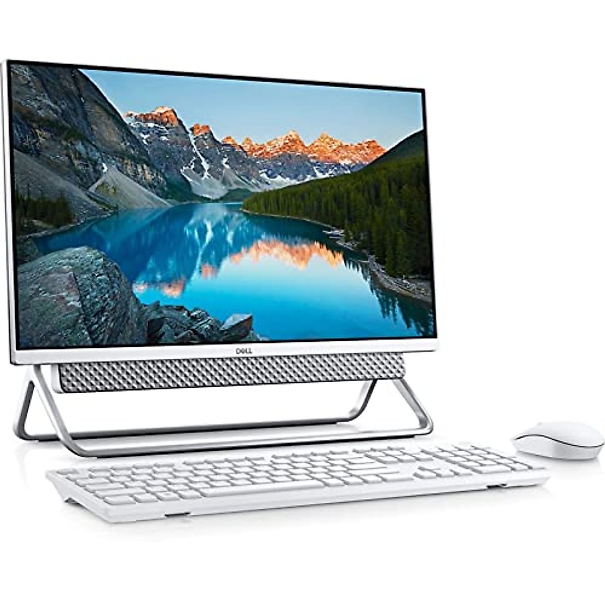 Dell Inspiron 5400 AIO Desktop, Intel Pentium Gold 2-Core Processor, 8GB DDR4 Memory, 256GB PCIe NVMe M.2 SSD, Windows 10 Home, 23.8" FHD Non-Touch Screen, Integrated Graphics
