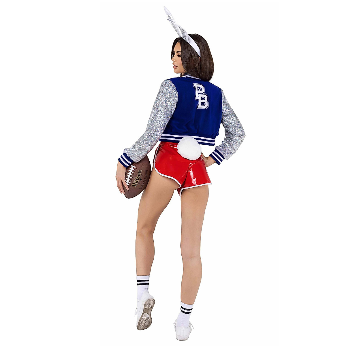 Women's Playboy Sexy Athlete Costume | Playboy Bunny Large